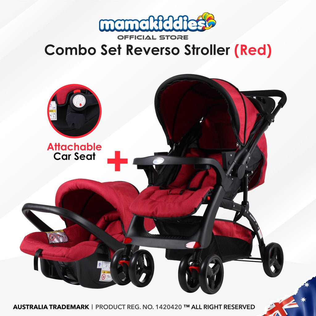 Mamakiddies Baby Stroller Carseat - Reverso