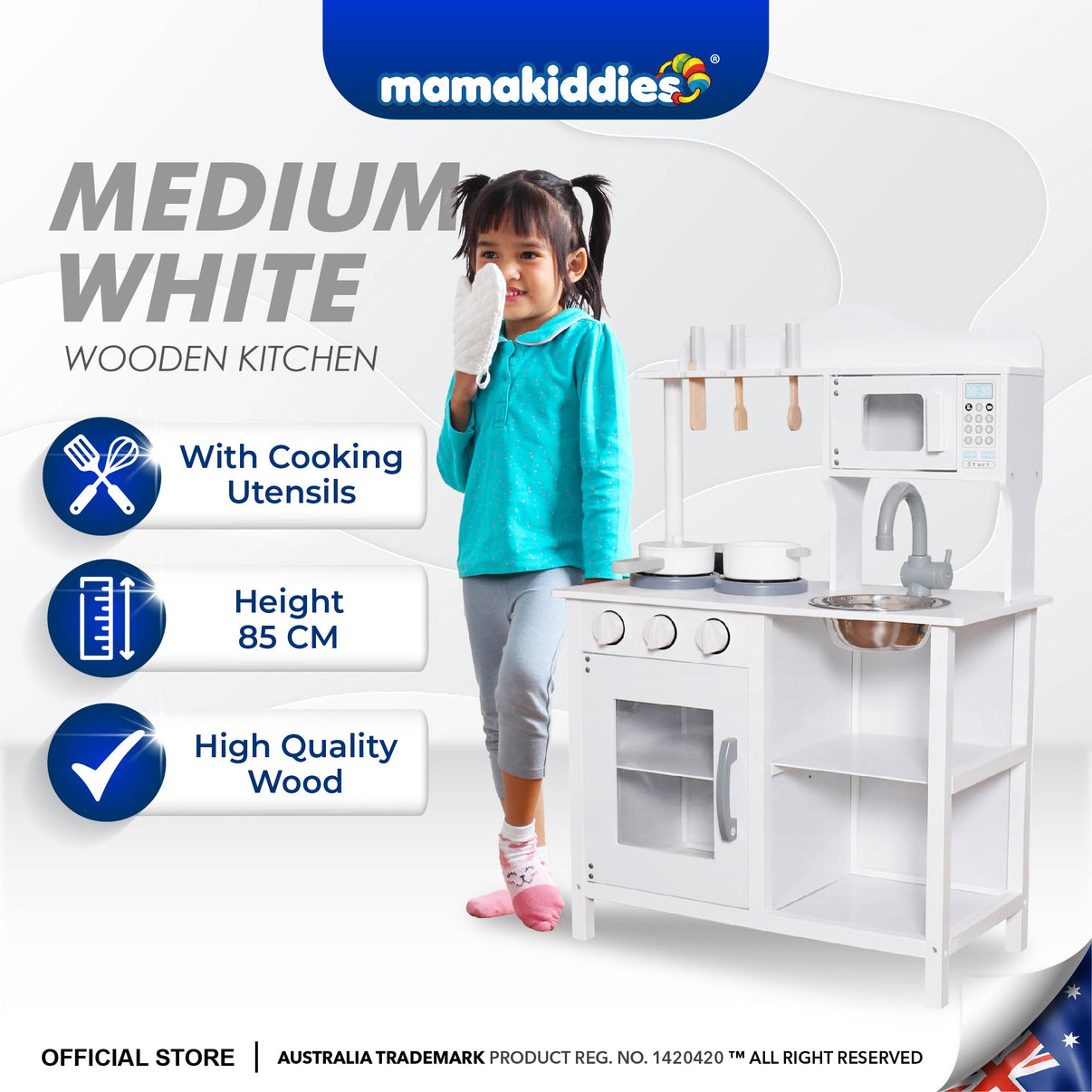 WOODEN MEDIUM KITCHEN – Mamakiddies